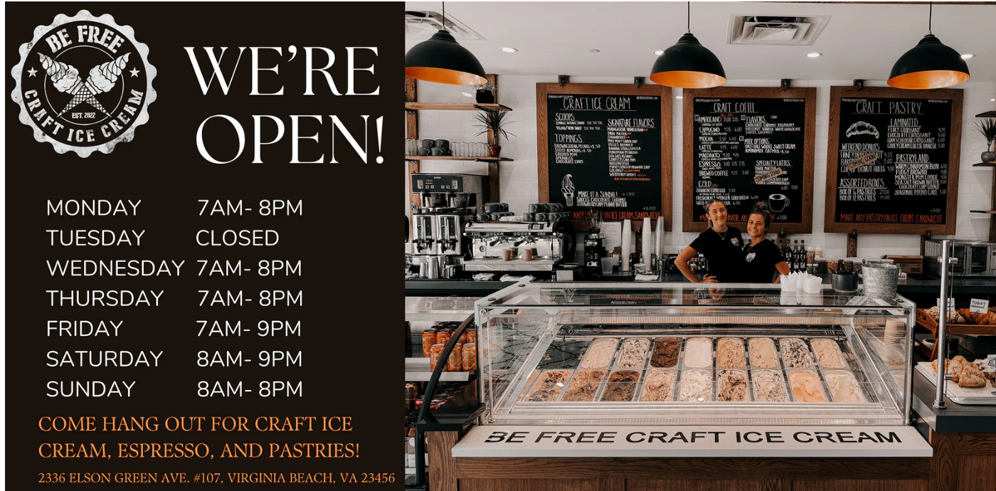 Merch – Be Free Craft Ice Cream